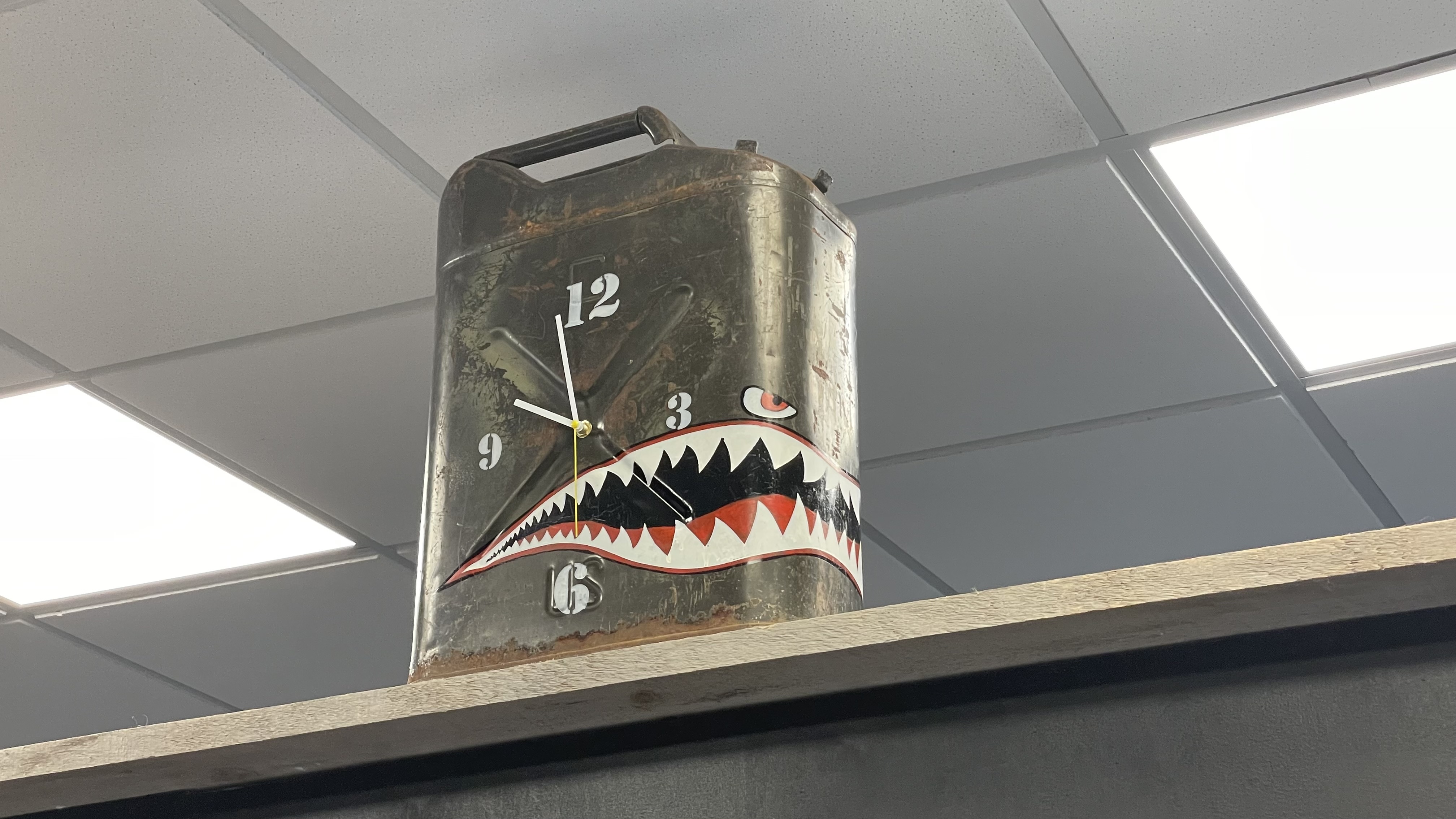 WWII Gas Can Clock – Six Design Studio